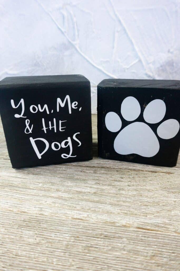 DIY Dog Sign: Super Cute You, Me & the Dog's - House that Barks