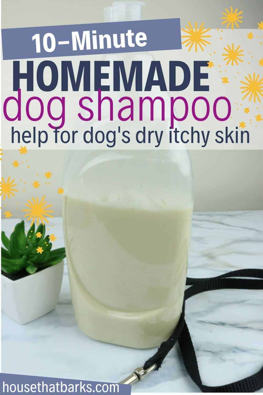 10 Minute Oatmeal Dog Shampoo for Dry Itchy Skin - House that Barks 10 Minute Oatmeal Dog Shampoo for Dry Itchy Skin - House that Barks