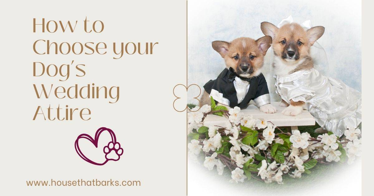 Choosing your Dogs Wedding Attire - House that Barks